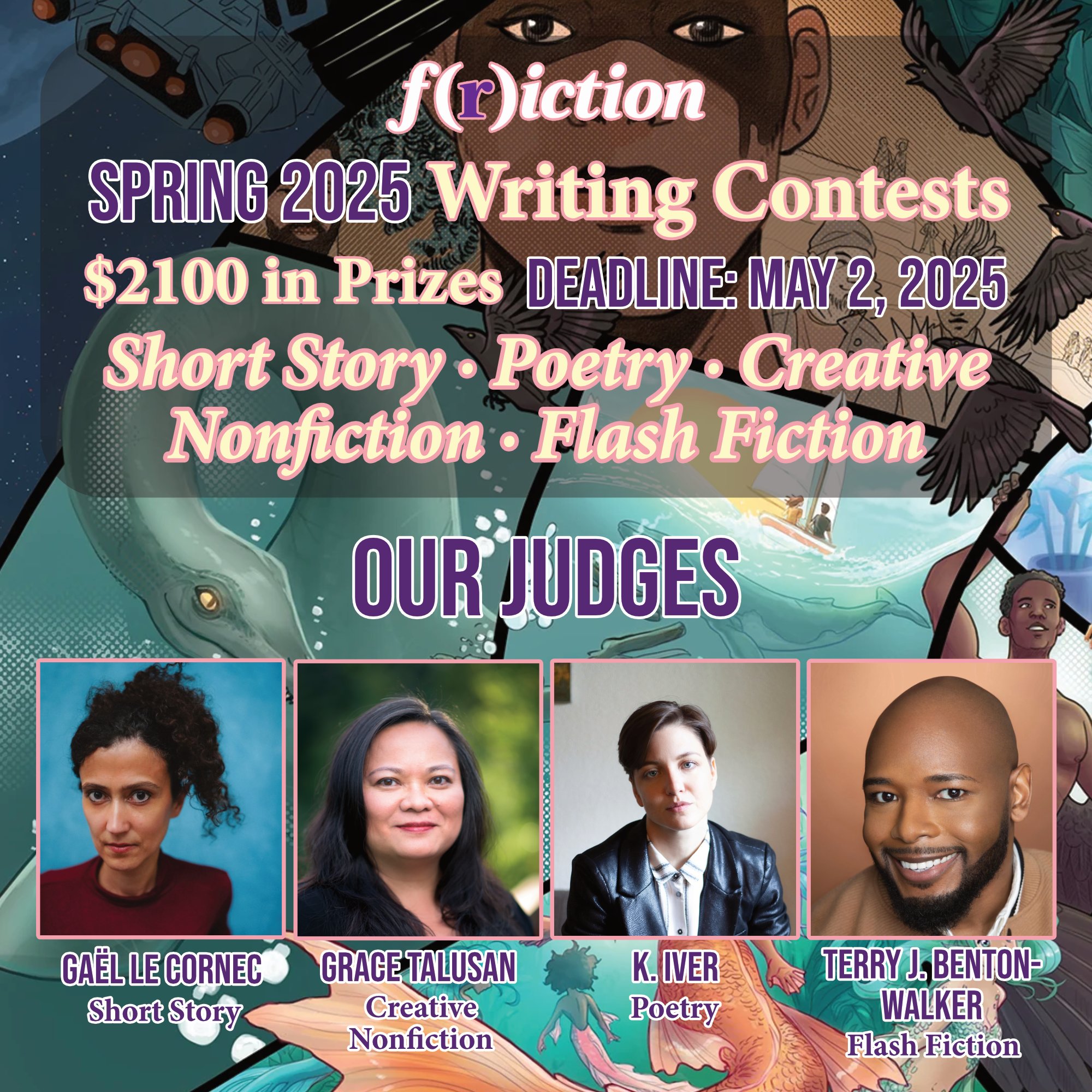 F(r)iction Spring 2025 Writing Contests | The Writing Quarter